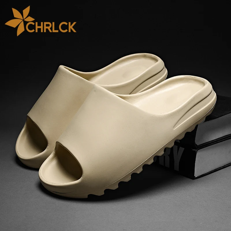 CHRLCK Slides For Men Luxury Brand Outdoor 2023 Trending Thick Bottom ...