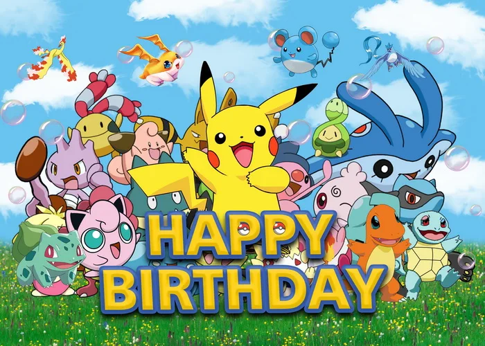 Pokemon Happy Birthday