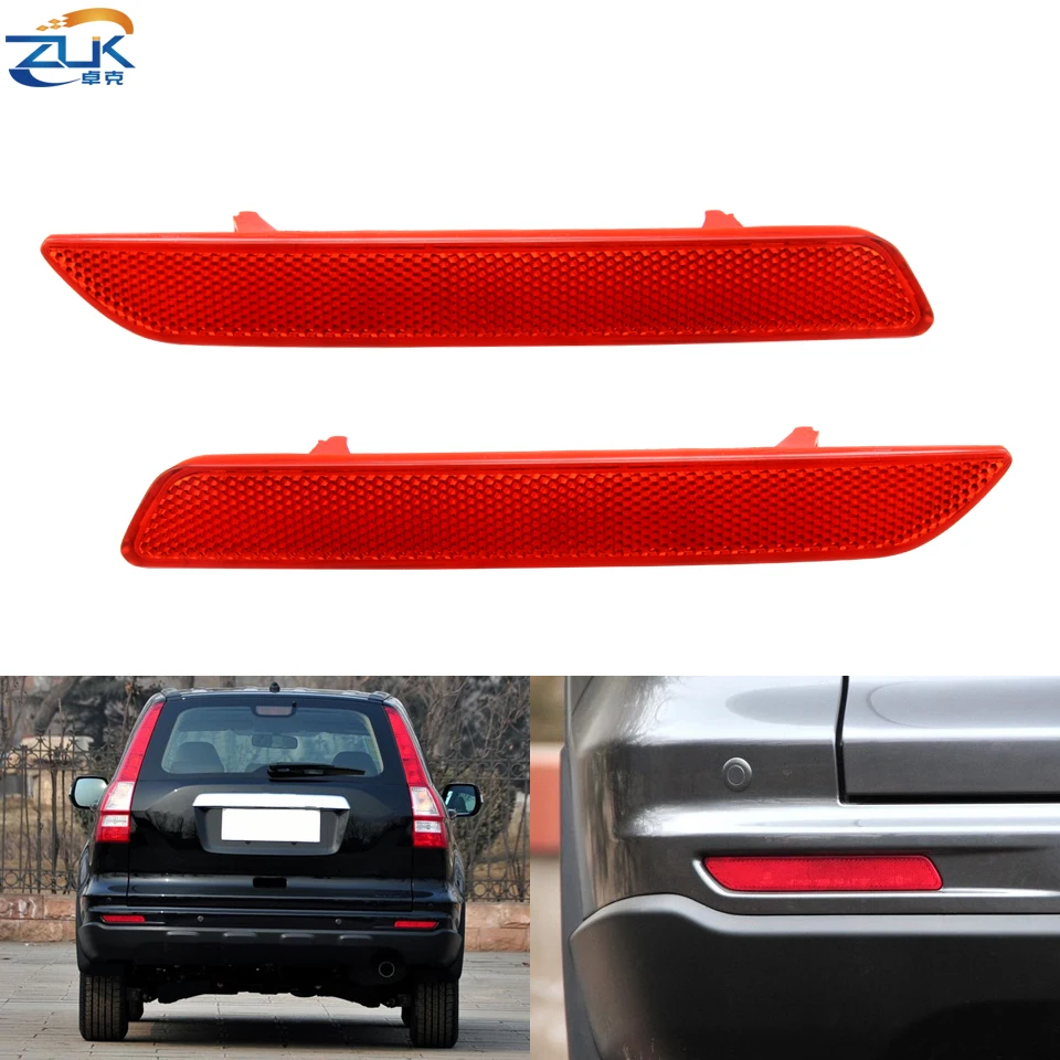 ZUK-Car-Rear-Bumper-Reflector-Lamp-For-HONDA-CRV-2010-2011-RE1-RE2-RE4 ...