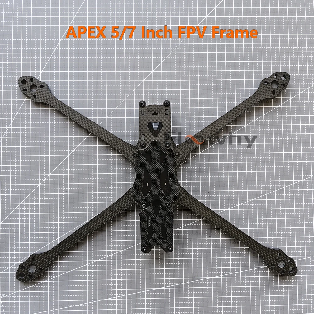 APEX-7-inch-5inch-Carbon-Fiber-Quadcopter-Frame-Kit-Long-Range-5-5mm ...
