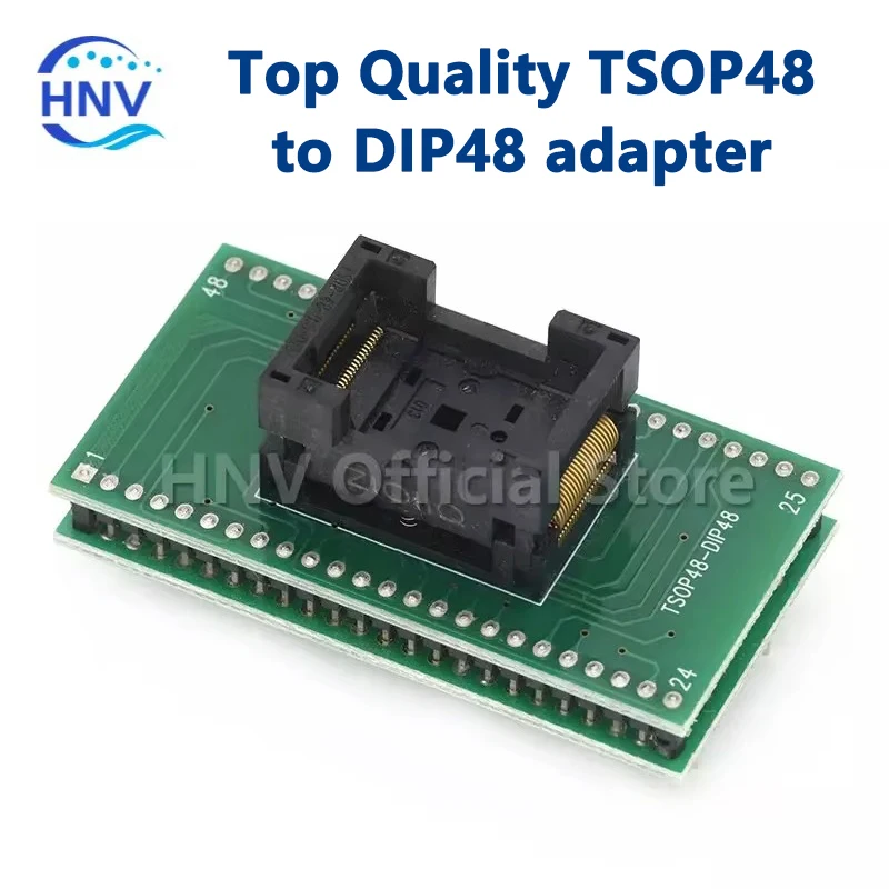 Top-Quality-TSOP48-to-DIP48-adapter-TSOP48-test-socket-0-5mm-Pitch-for ...