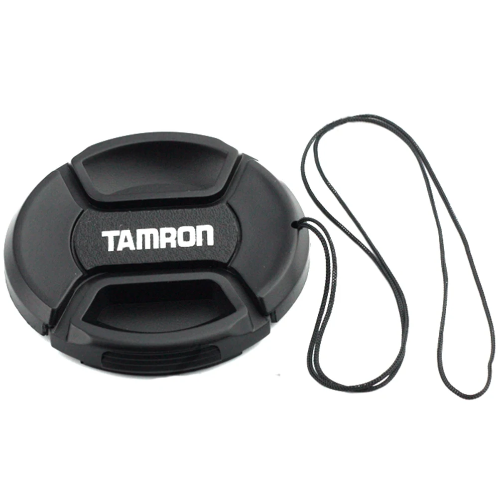 72mm Center Pinch Snap-on Front Lens Cap Hood Cover Protector with ...