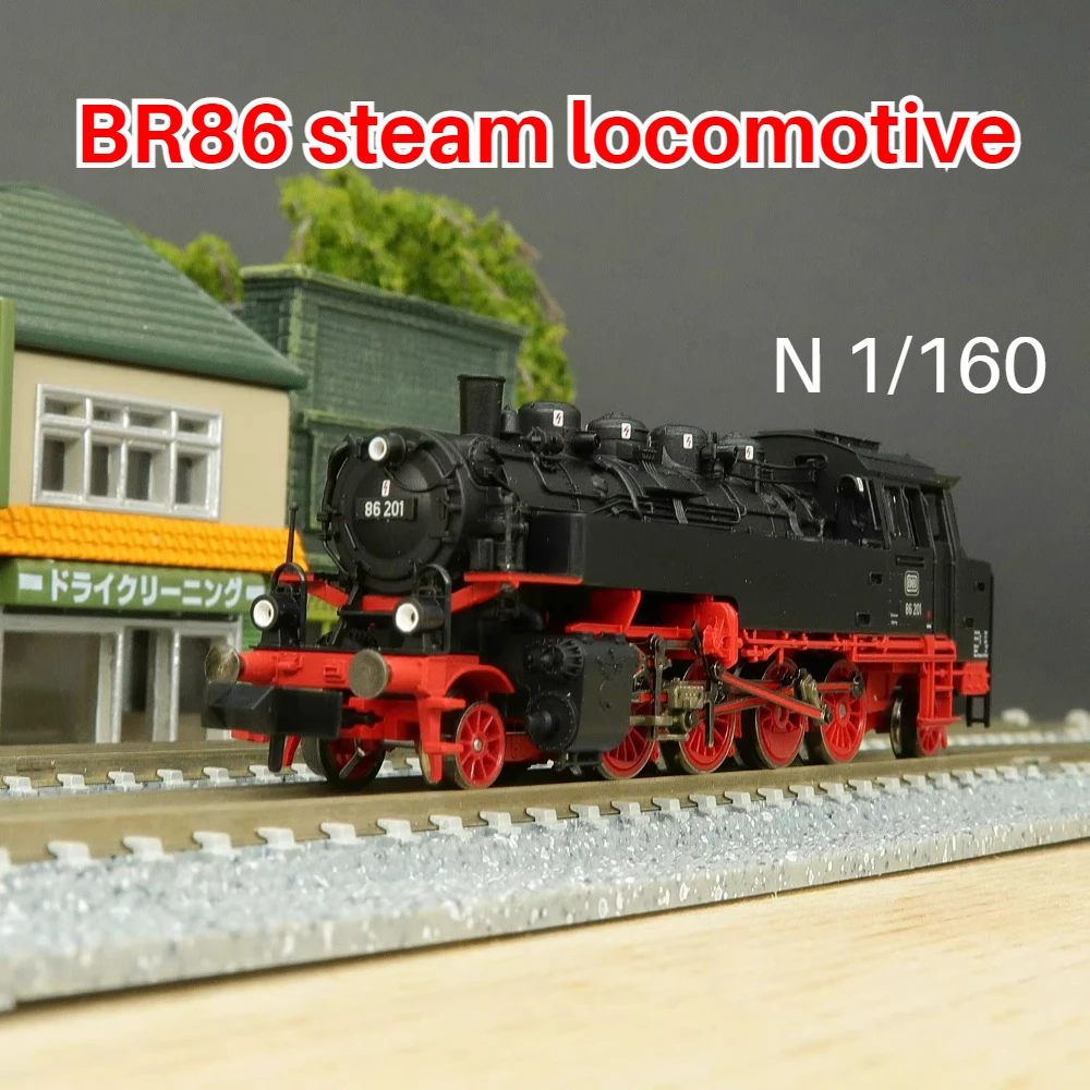 FLEISCHMANN N-type 1/160 Toy Train BR86 7170008 Steam Locomotive ...