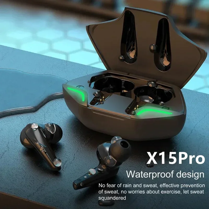 NEW-X15pro-TWS-Wireless-Headphones-Game-Bluetooth-Headphones-with ...