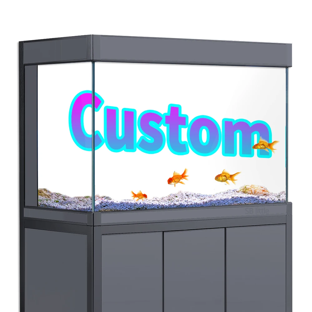 DIY-Custom-Aquarium-Background-Sticker-HD-Printing-Wallpaper-Fish-Tank ...