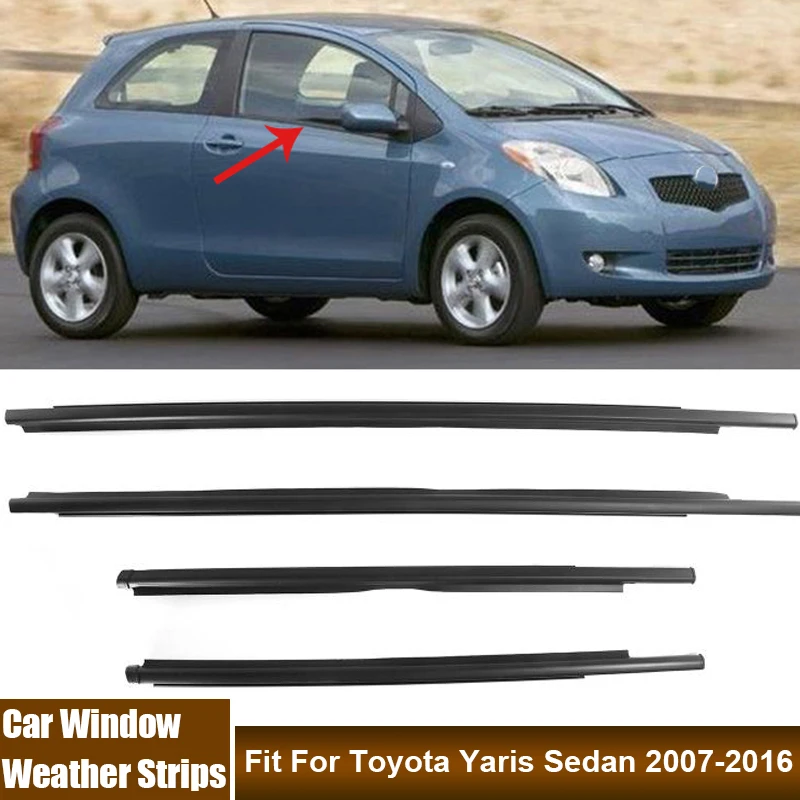 Car-Door-Glass-Window-Weatherstrip-Trim-Weatherstrip-Rubber-Moulding ...