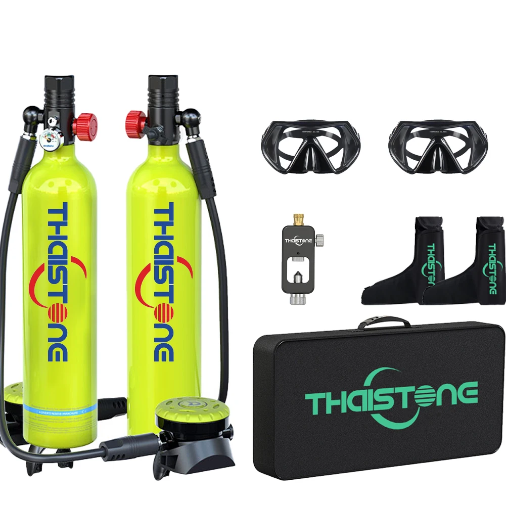 Portable-Scuba-Diving-Tank-1L-Underwater-Professional-Diving-Equipment ...