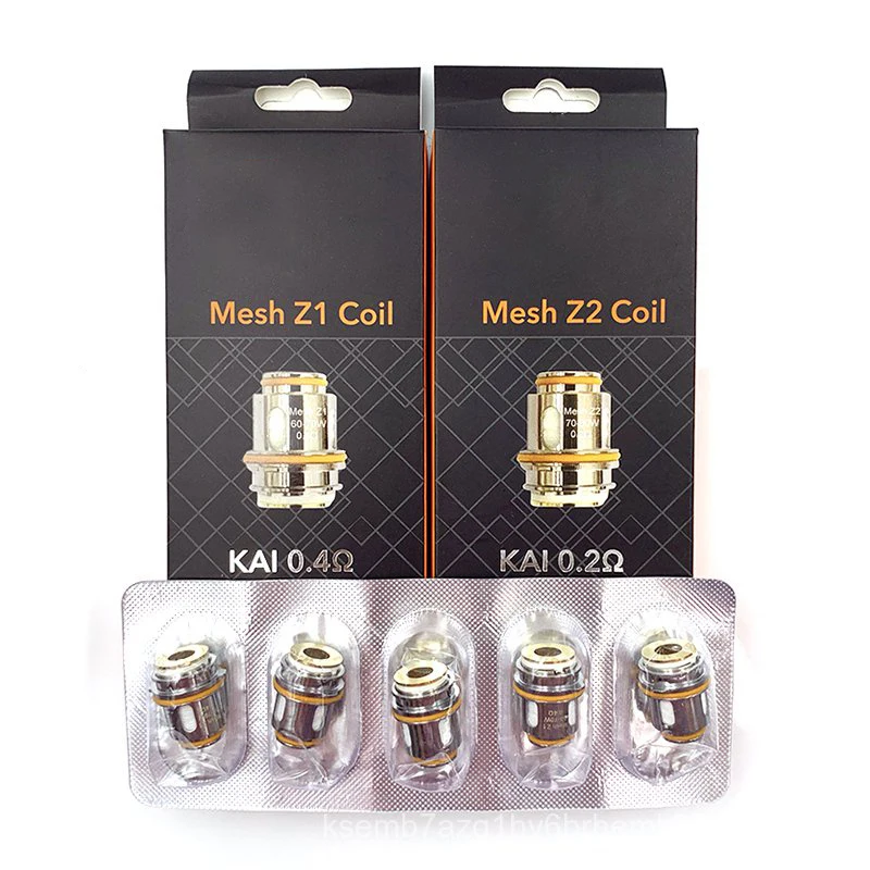 5pcs Replacement Zeus Mesh Z1 Coil 0.4ohm/mesh Z2 0.2ohm Coil Head For ...