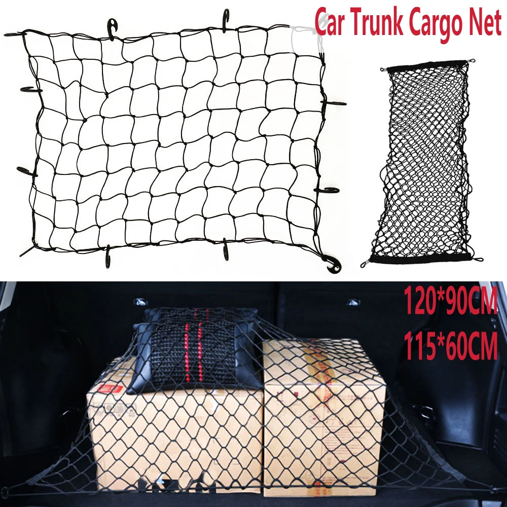 Car-Trunk-Cargo-Storage-Bag-Nylon-Mesh-Nets-2-sizes-Auto-Back-Rear ...