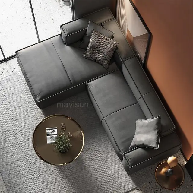 Upgrade Your Home with a Modern Italian Sectional Sofa. This Luxury ...