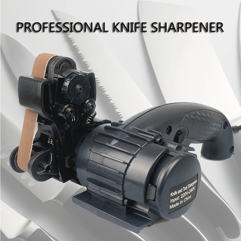 Professional-Electric-Knife-Sharpener-Grinder-Sand-Belts-Diamond-Bar ...