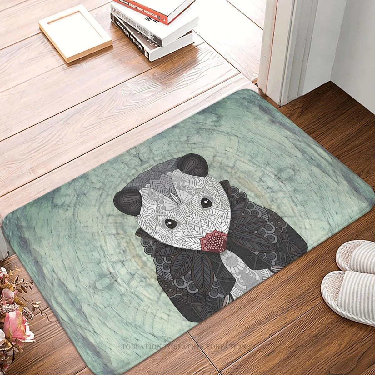 Opossum-Non-slip-Doormat-Ornate-Bath-Bedroom-Mat-Prayer-Carpet-Home ...