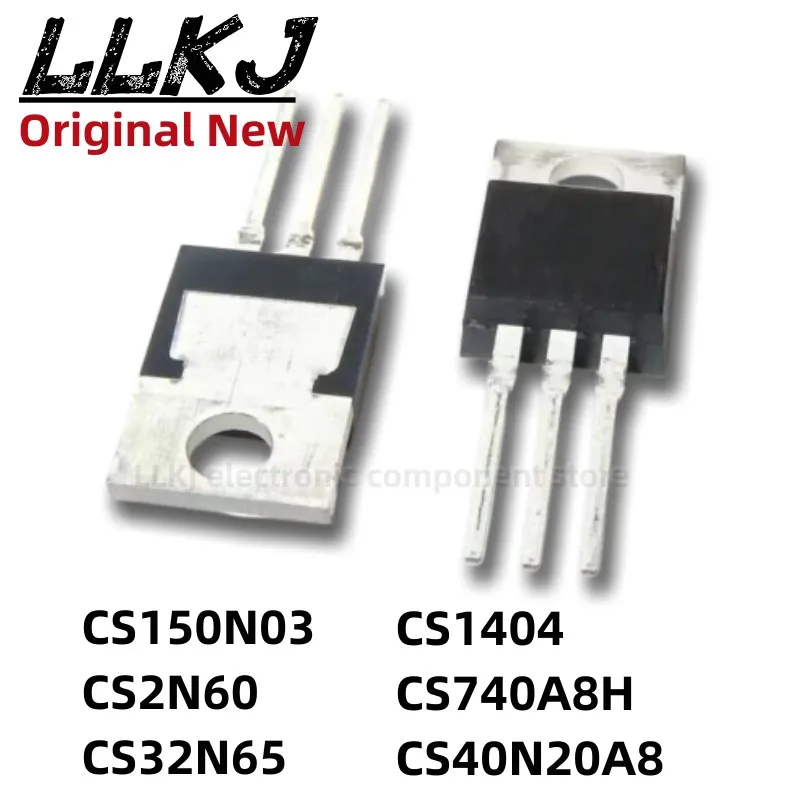 1pcs CS150N03 CS2N60 CS32N65 CS1404 CS740A8H CS40N20A8 TO-220 MOS FET ...
