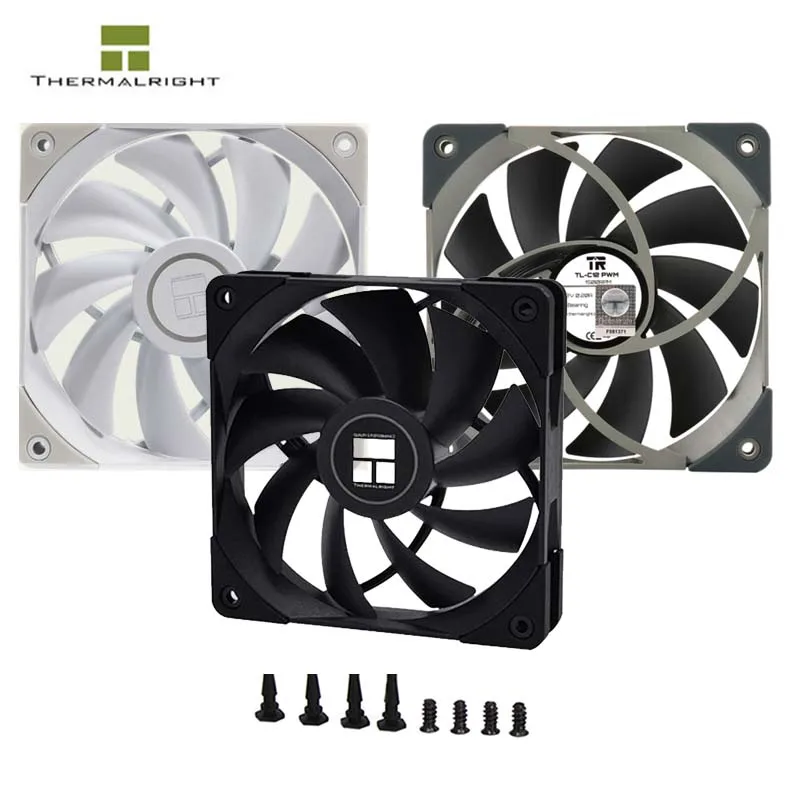 Thermalright 120mm Pc Case Cooling Fan 12cm Original Pwm Temperature ...