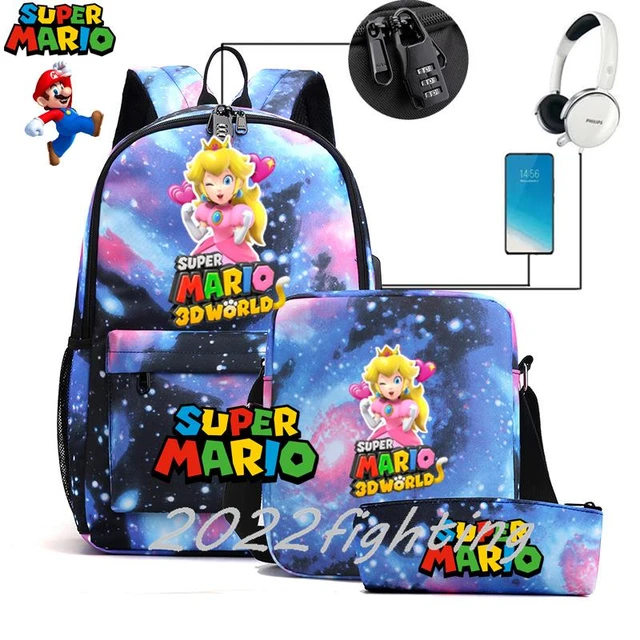 Princess Peach Plush Backpack