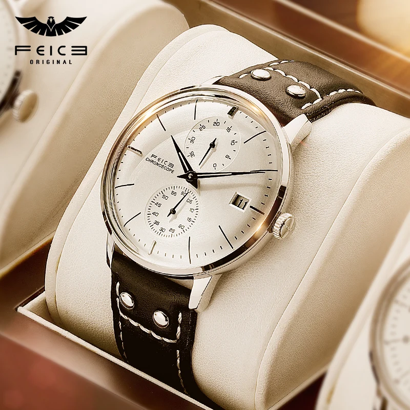 FEICE-Men-s-Bauhaus-Automatic-Mechanical-Watch-35-Hours-Energy-Reserve ...