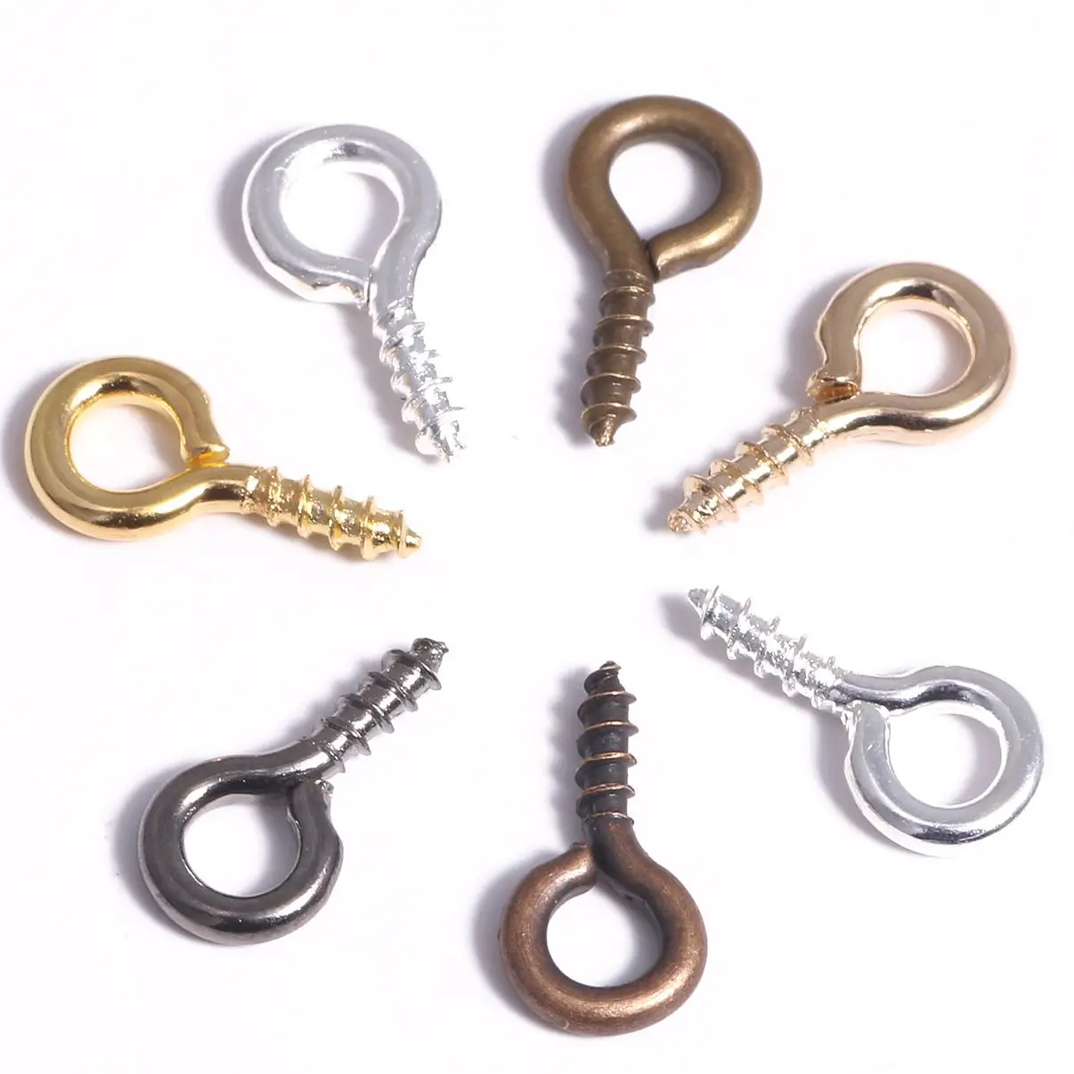 200-400-600pcs-Small-Tiny-Mini-Eye-Pins-Eyepins-Hooks-Eyelets-Screw ...