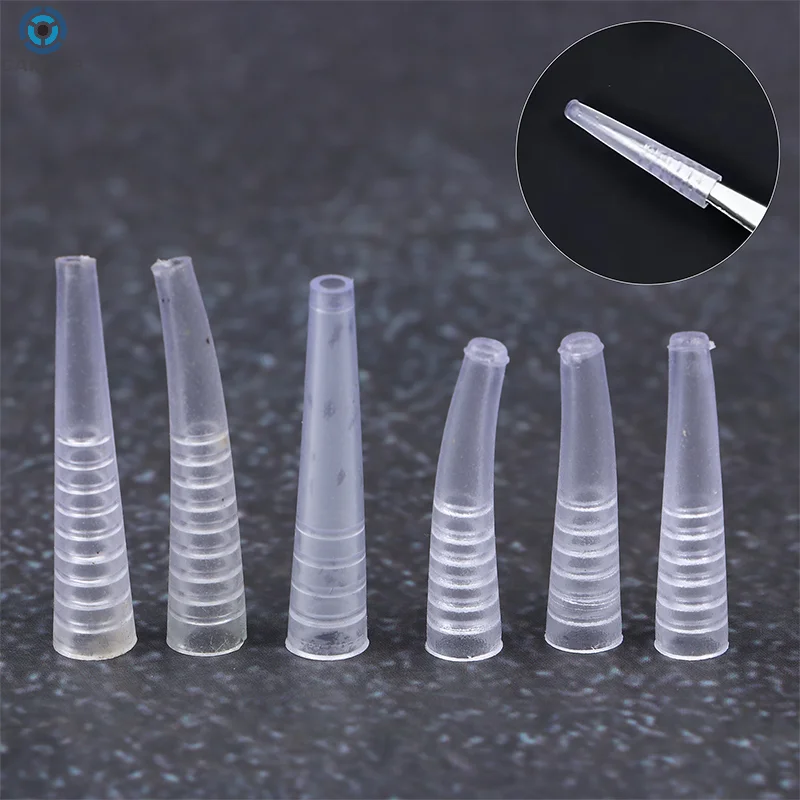 10/20Pcs 26/32MM Eyelashes Tweezers Silicone Covers Tweezer Tips ...