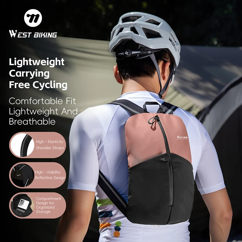 WEST BIKING 3L Bicycle Backpack Comfortable Fit Cycling Backpack ...