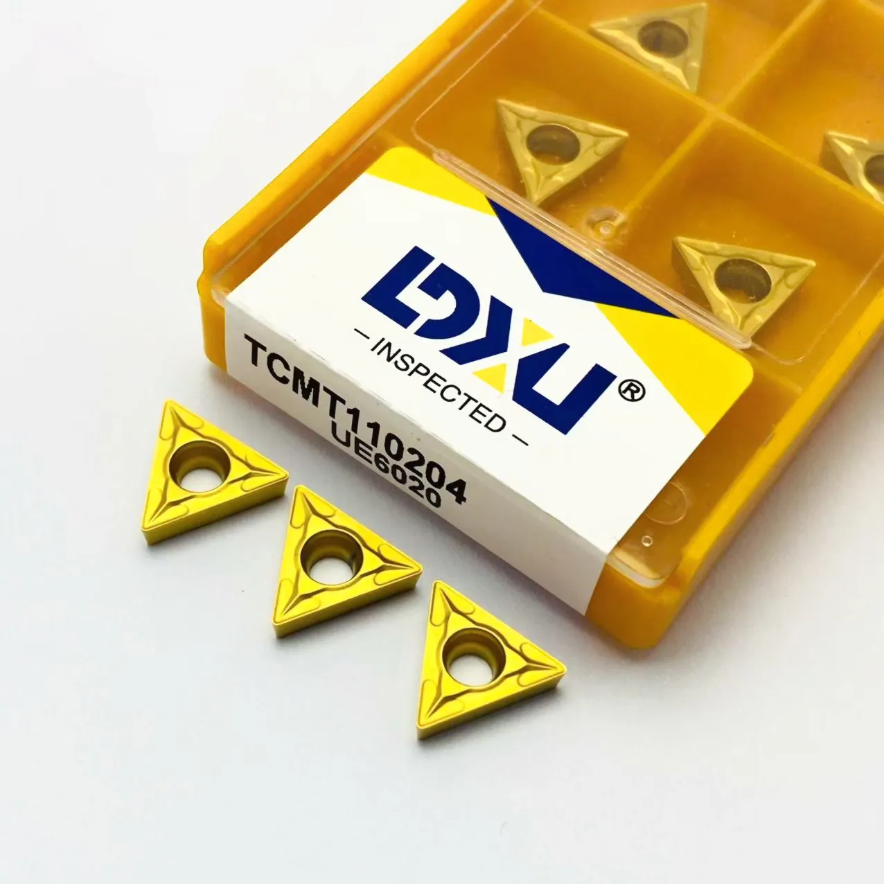 TCMT110204 VP15TF TCMT110204 UE6020 Carbide insert metal turning tool ...