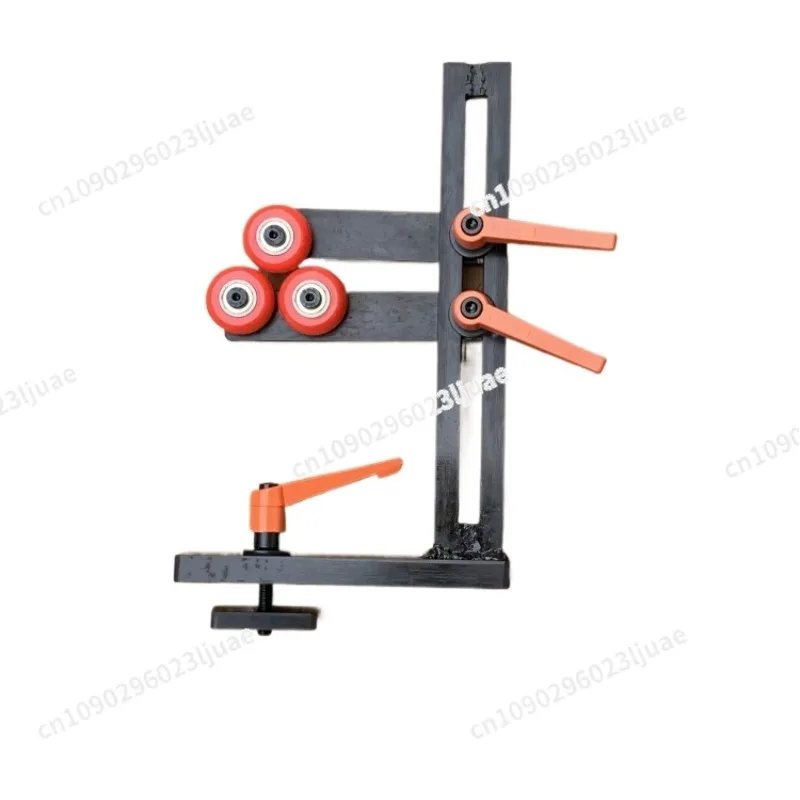 wood lathe steady rest with wheels wood Lathe center frame Wood turning ...