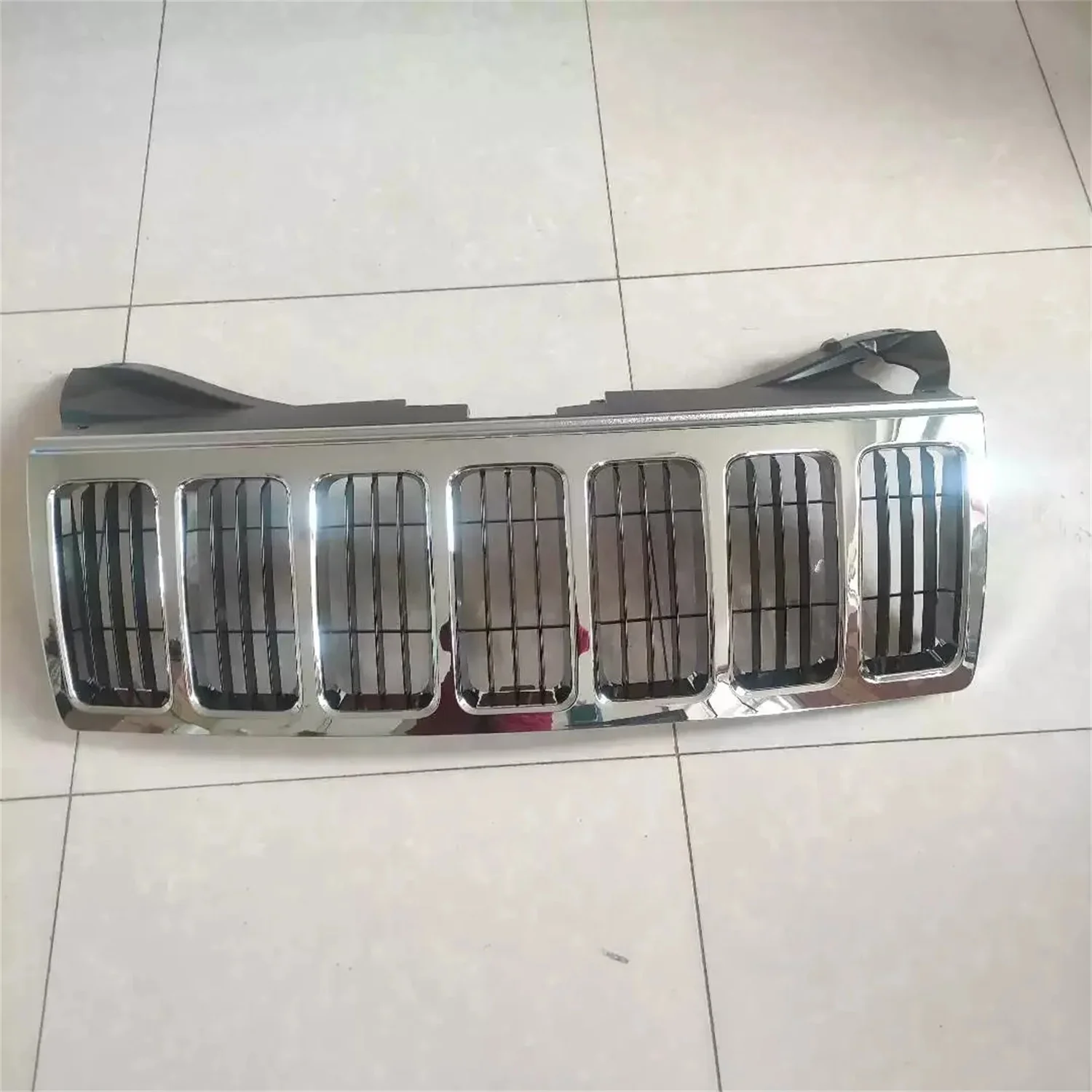 For-Jeep-Grand-Cherokee-Car-Front-Bumper-Grill-Mesh-Grille-Racing ...