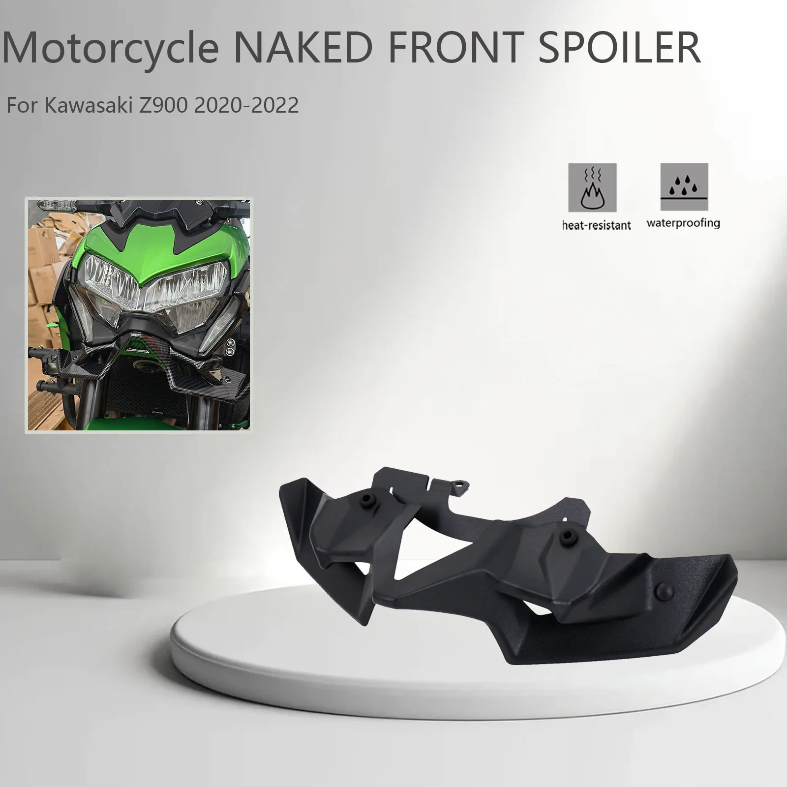 New-Motorcycle-Naked-Front-Spoiler-Winglet-Aerodynamic-Wing-Kit-Spoiler ...
