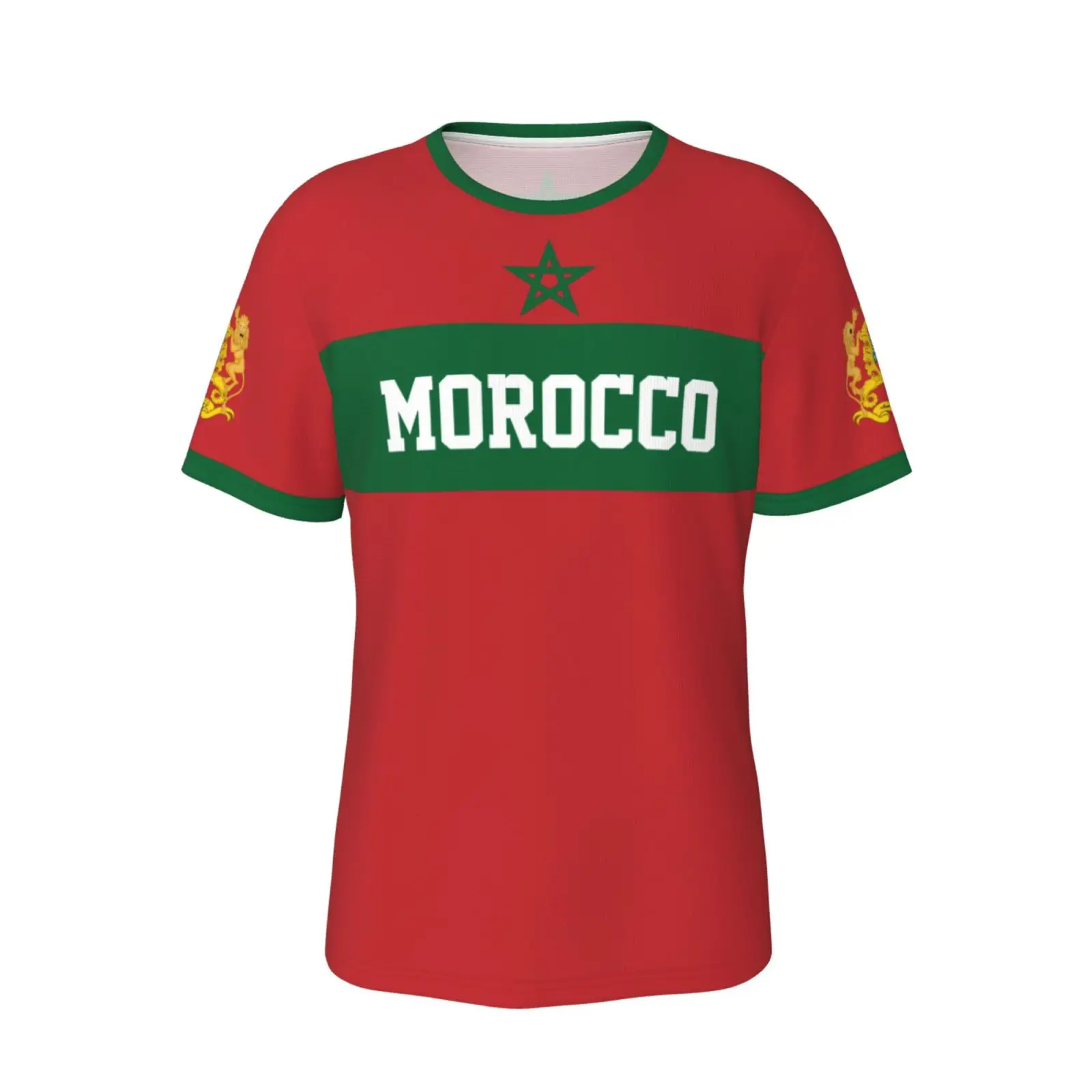 Unisex-Nation-T-shirt-Morocco-Flag-Moroccan-T-shirts-jersey-For-Men ...