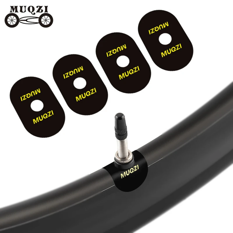 2/5/10pairs Bicycle Valve Rim Sticker Presta Schrader Valve Sticker ...