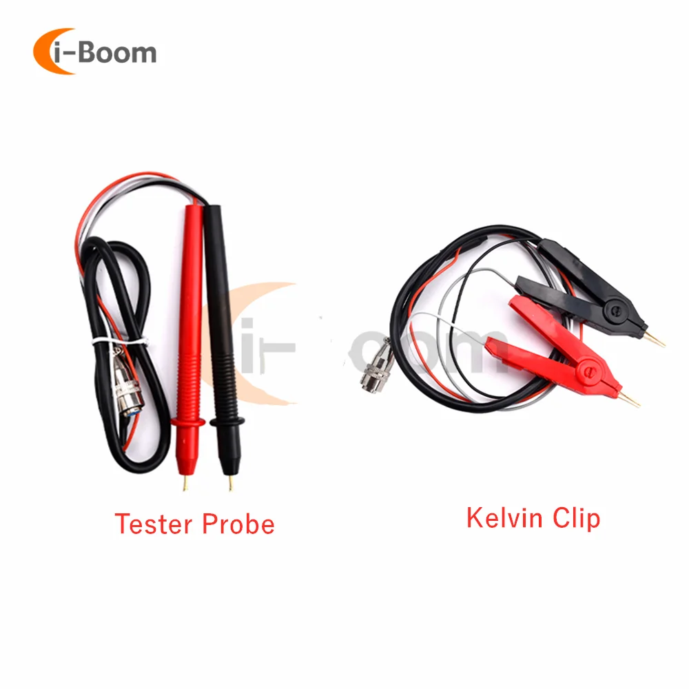 YR1035 Battery Internal Resistance Meter Kelvin Clip 18650 26650 32650 ...