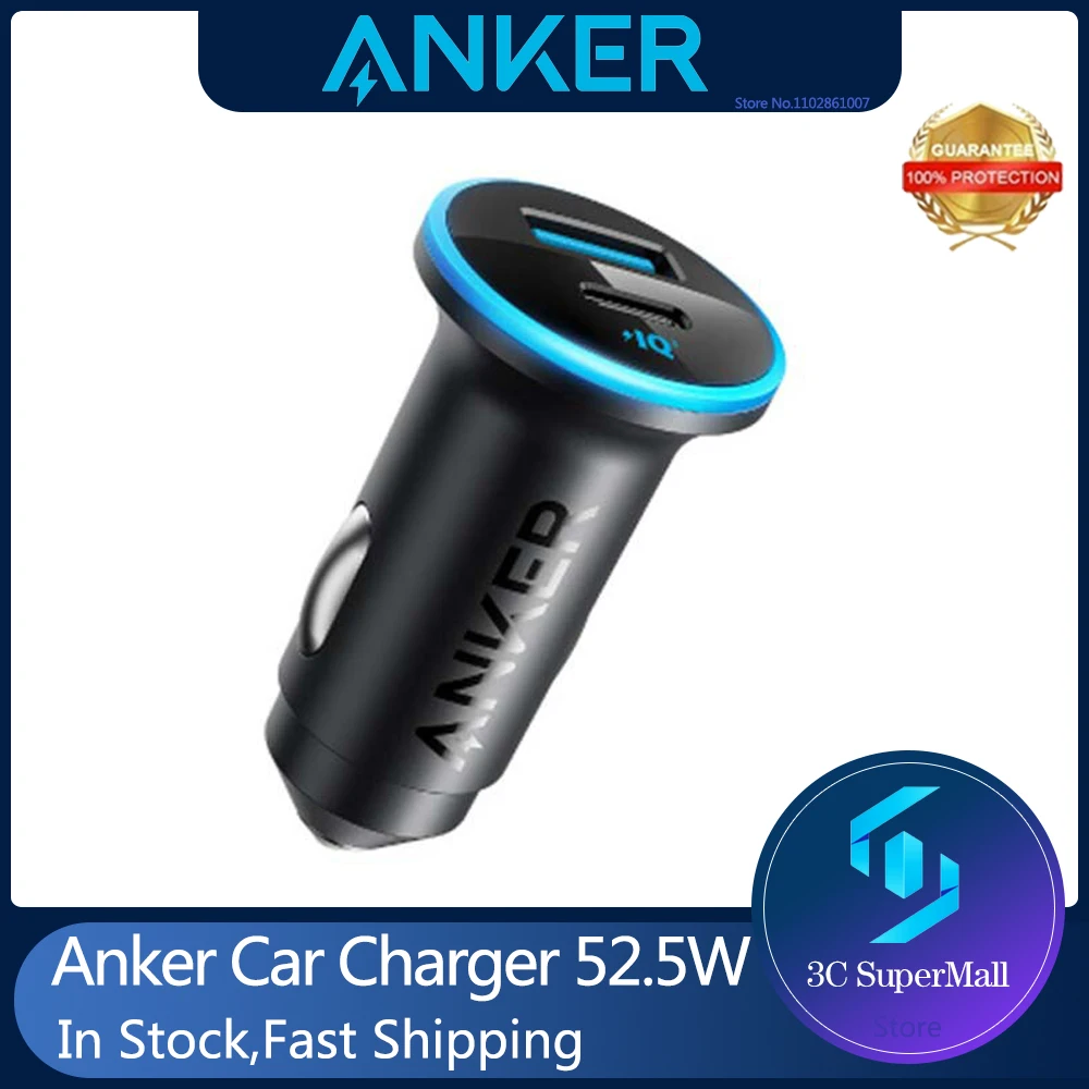 Original-Anker-52-5W-USB-C-Car-Charger-Adapter-Lighter-USB-Charger-323 ...
