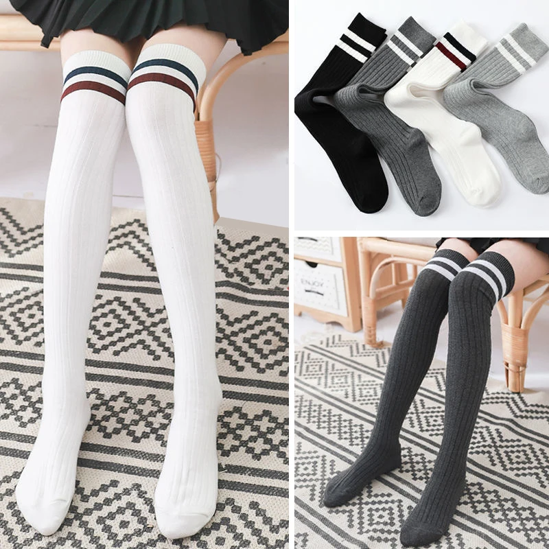 2-4-6-8-10-12-Years-Children-s-Long-Sock-Teen-Girls-School-Uniform-Knee.jpg