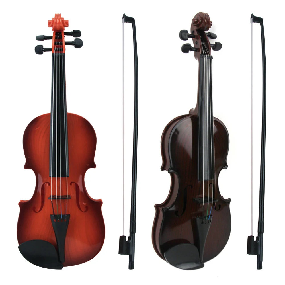 Acoustic Violin Toy Adjustable String Simulation Musical Instrument Kid ...