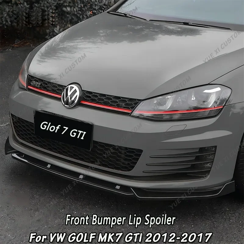 For-VW-Golf-7Golf-MK7-GTI-2012-2017-MAXTON-Style-Front-Bumper-Splitter ...