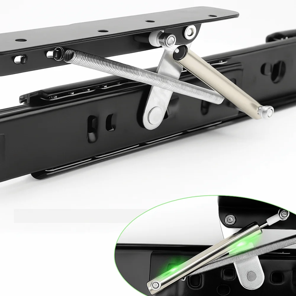 Telescopic Extension Bookstand Slide Rail Side Installation Rising ...