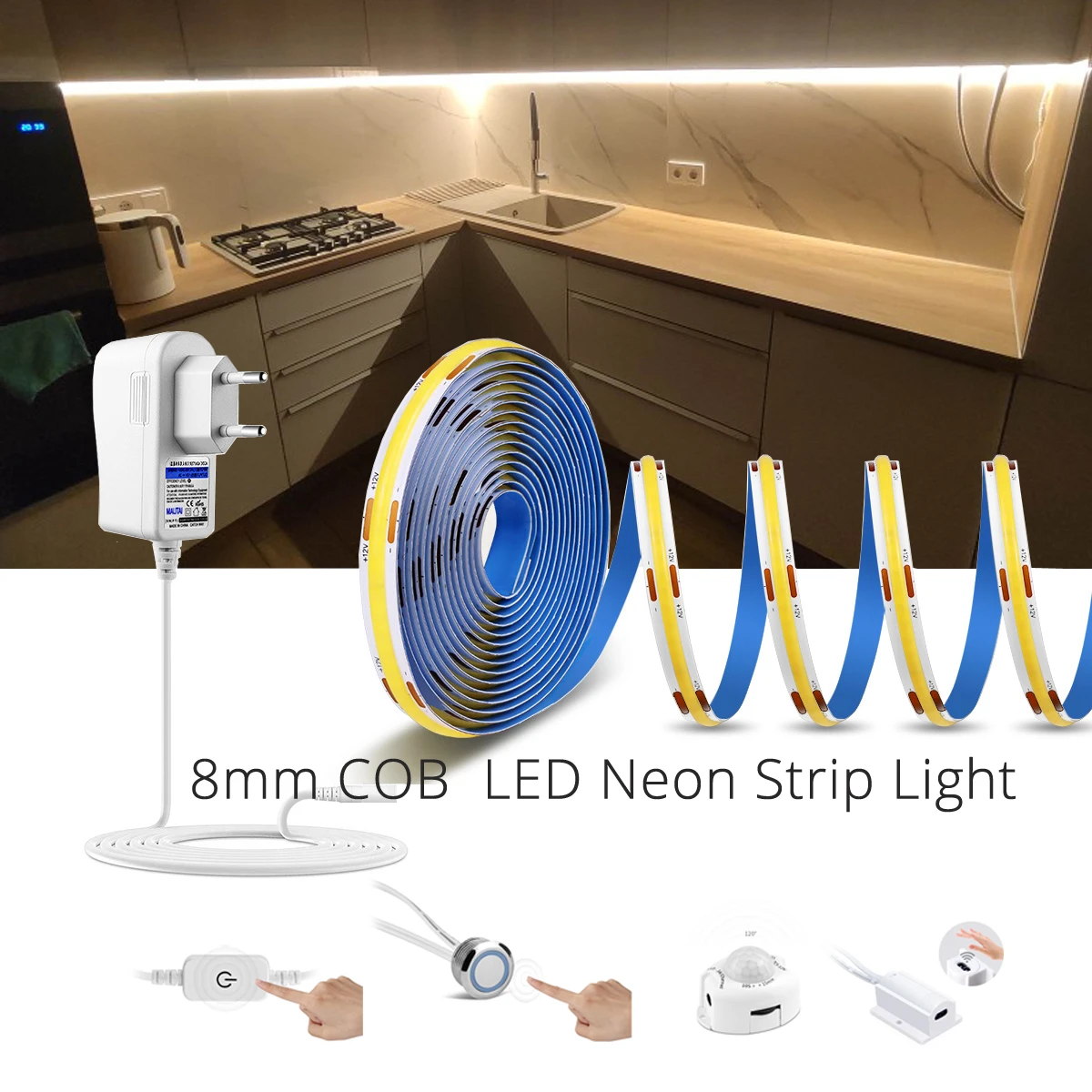 12v Led Strip Motion Sensor Light | Hand Motion Sensor Led Strip - Dc ...
