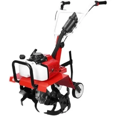 Small-Rotary-Cultivator-Four-stroke-Gasoline-Engine-Hoe-Cultivator ...