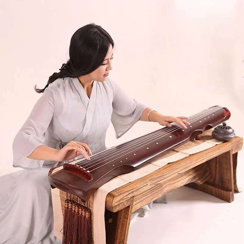 Guqin-Wutong-Wood-Adult-Beginners-Practice-Meditation-Guqin-Vistring-Playing-Healing-Teaching ...