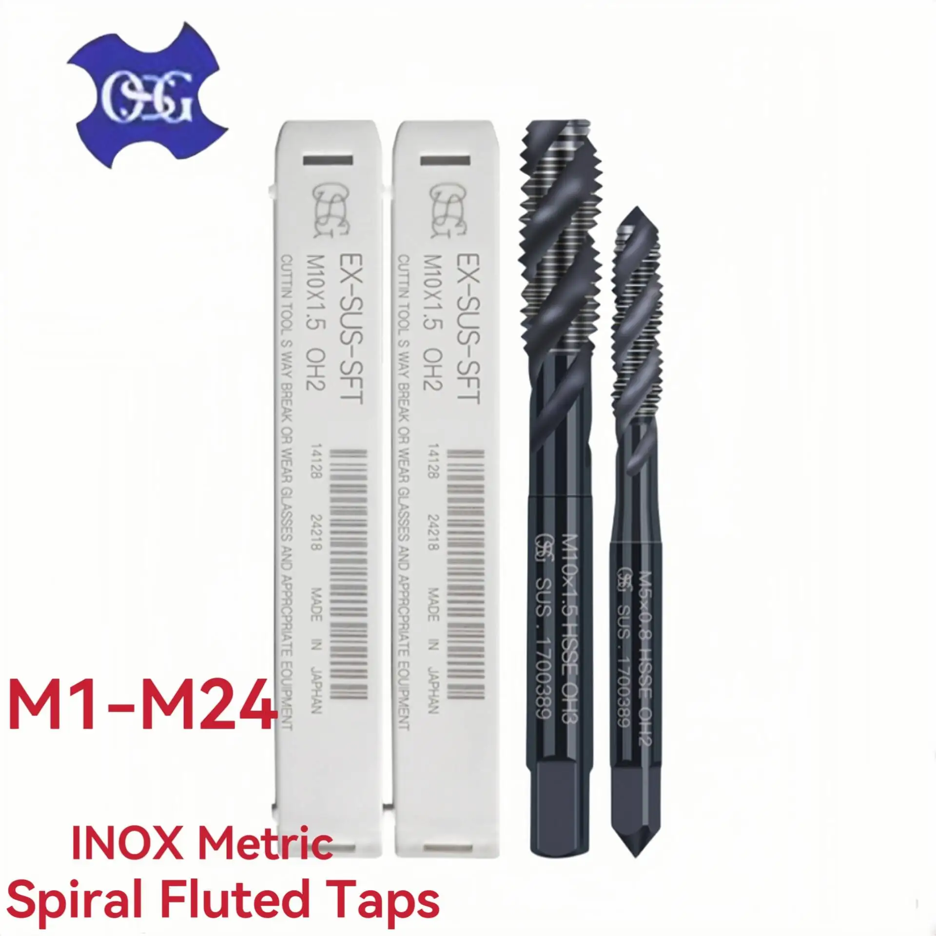 1PCS-Japan-OSG-HSSE-INOX-Metric-Spiral-Fluted-Taps-M1M2M3M4M5M6M8M10M12Machine-Screw-Thread-Taps ...