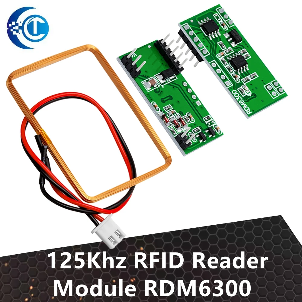 1PCS-125Khz-RFID-Reader-Module-RDM6300-UART-Output-Access-Control ...