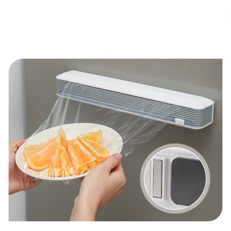 Kitchen Plastic Wrap Cutting Artifact | Tin Foil Cutting Cling Wrap ...