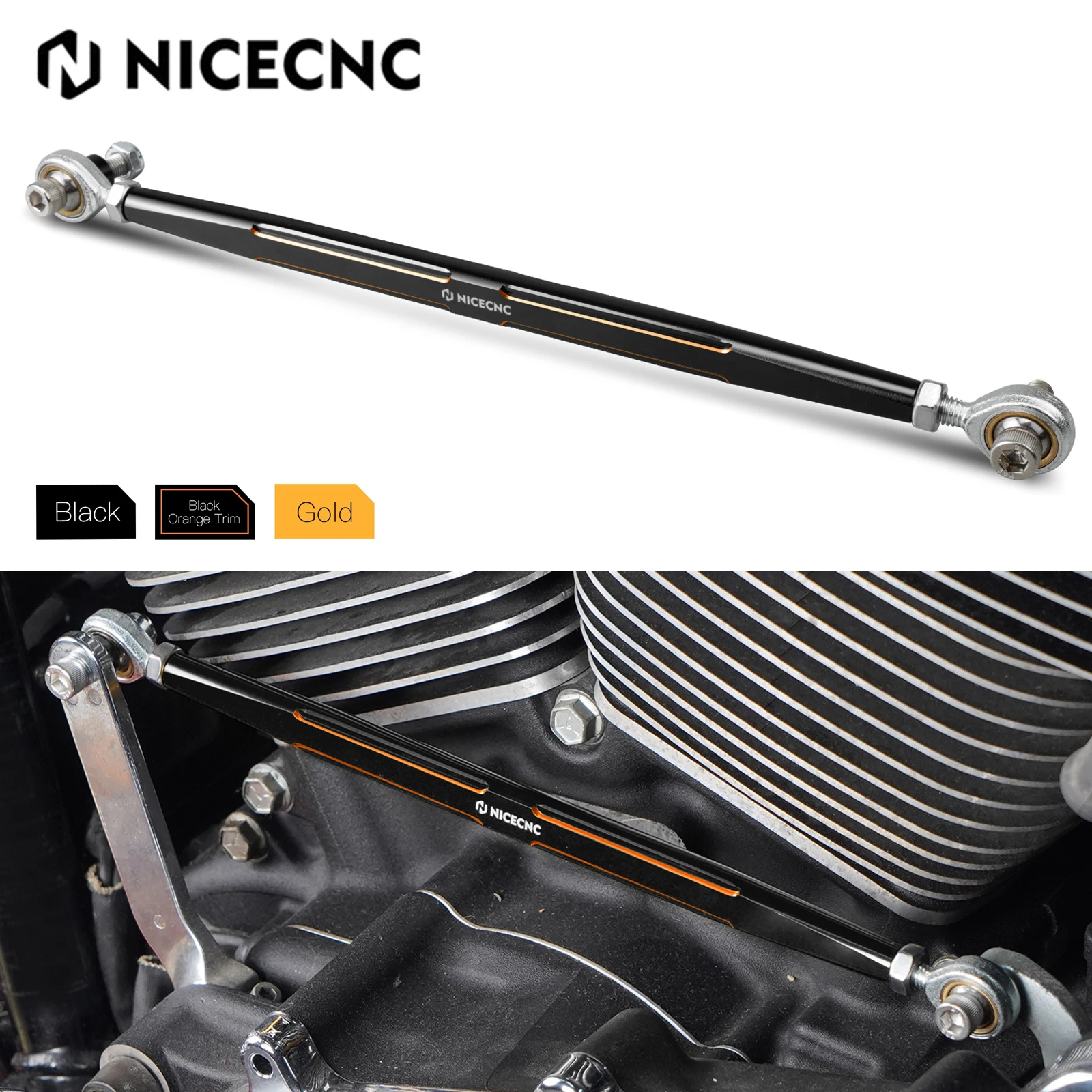 Gear-Shift-Linkage-Shifter-Rod-For-Harley-Touring-Road-King-Special ...