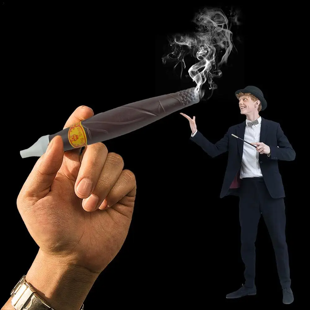 Plastic-Simulation-Cigarettes-Novelty-Trick-Fake-Cigar-Shooting-Props ...