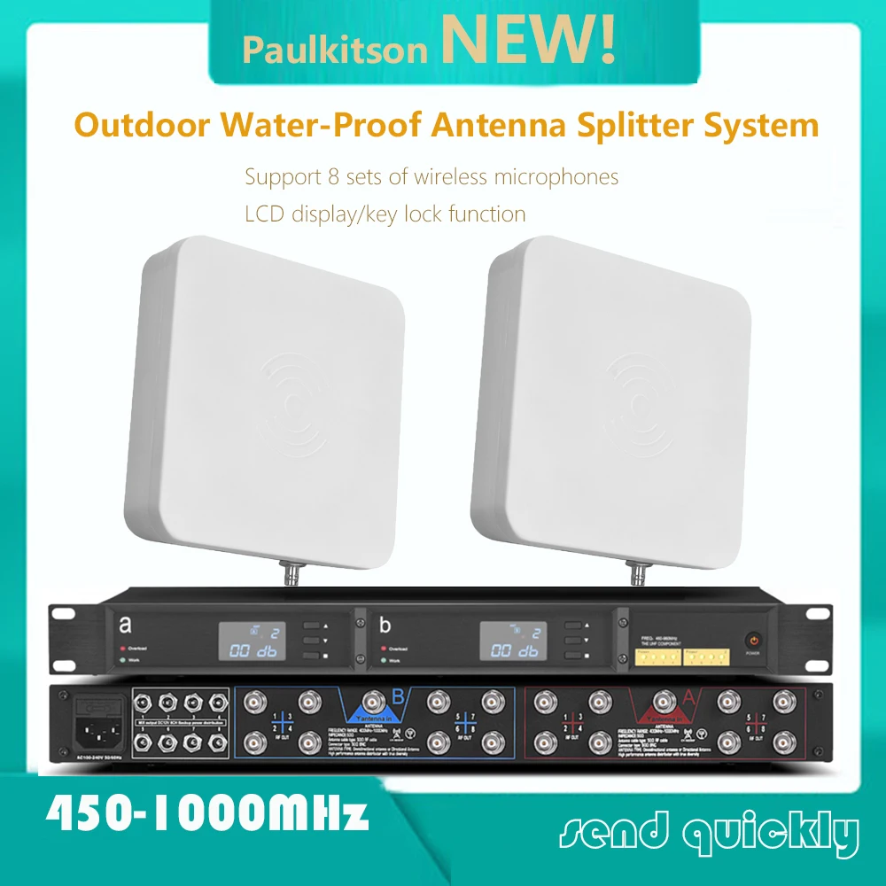 Paulkitson-RF-Signal-Booster-Amplificador-Sistema-De-Distribui-o-De ...