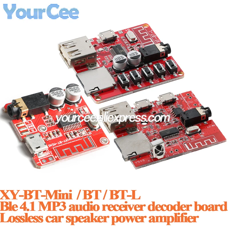 XY-BT-Mini Audio Receiver Board Ble 4.1 MP3 BT BT-L Lossless Decoder ...