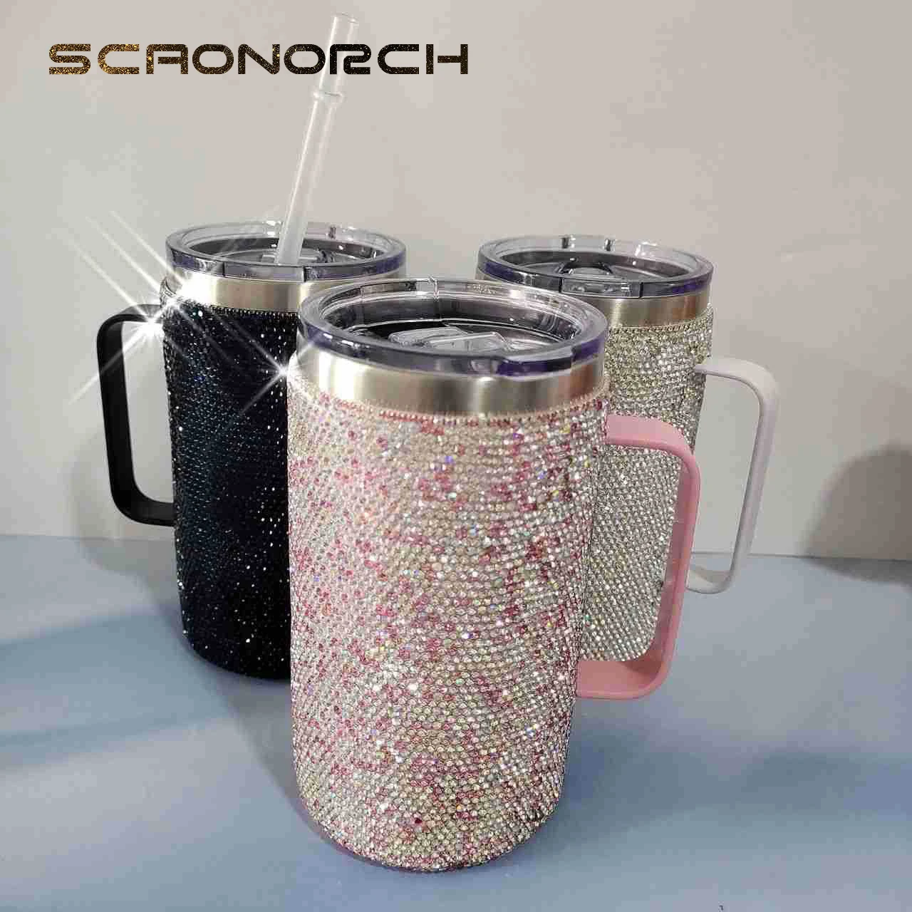Diamond Stainless Steel Coffee Mug | Stainless Steel Coffee Travel Cup ...