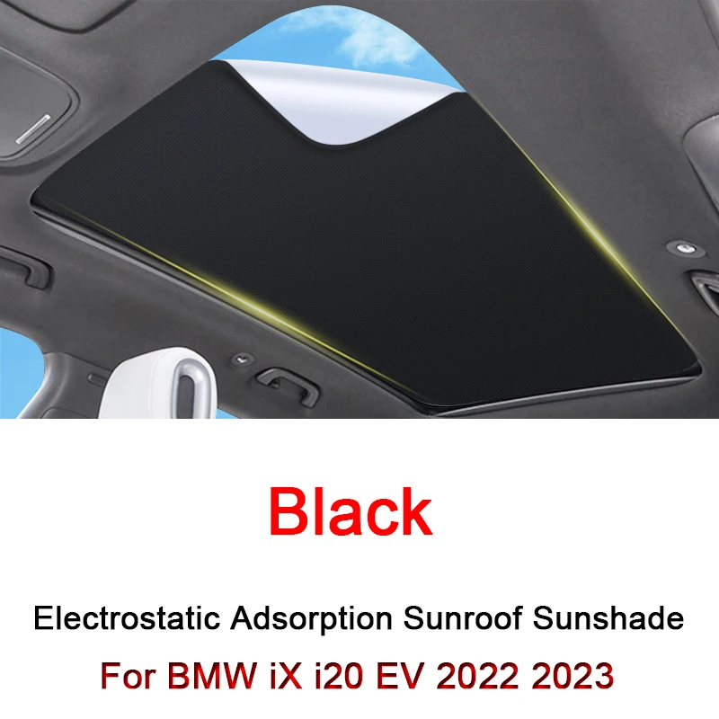 Car Electrostatic Adsorption Sunroof Sunshade Fit For BMW iX i20 EV ...