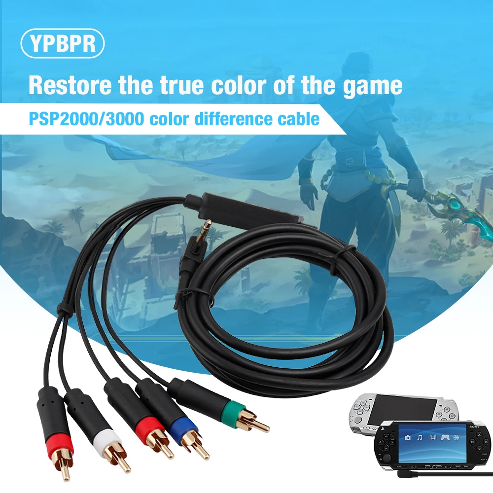 Component-Cable-For-PSP-2-3-For-PSP-2000-3000-HDTV-AV-TV-Video ...