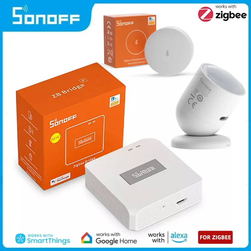 SONOFF-Zigbee-Series-ZBBridge-Pro-SNZB-02P-ZBMINIL2-eWelink-APP-Remote ...