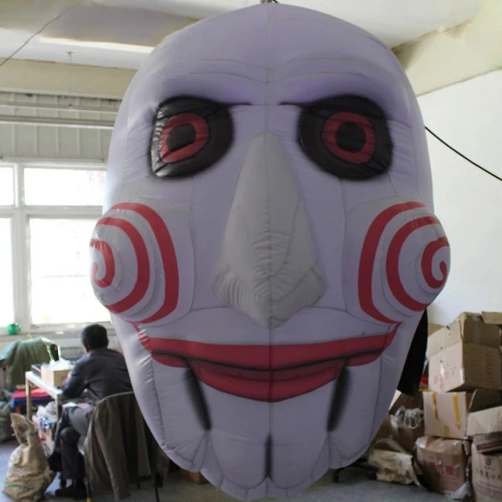 Blow-Up-Scary-Inflatable-Clown-Mask-Ghost-Head-with-LED-Lights-for ...